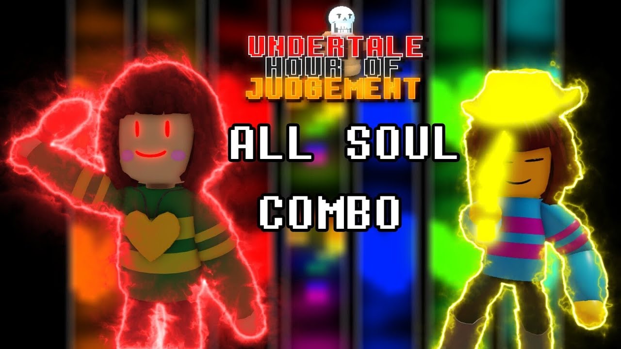 Undertale: Hour of Judgement All Soul Combo SHOWCASE - YouTube