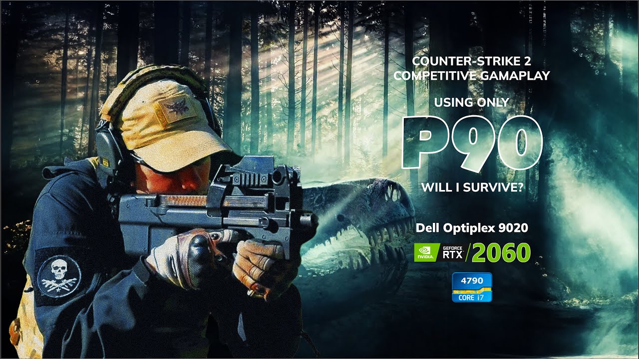 Counter-Strike 2 Competitive Gameplay - Using P90 Only - YouTube