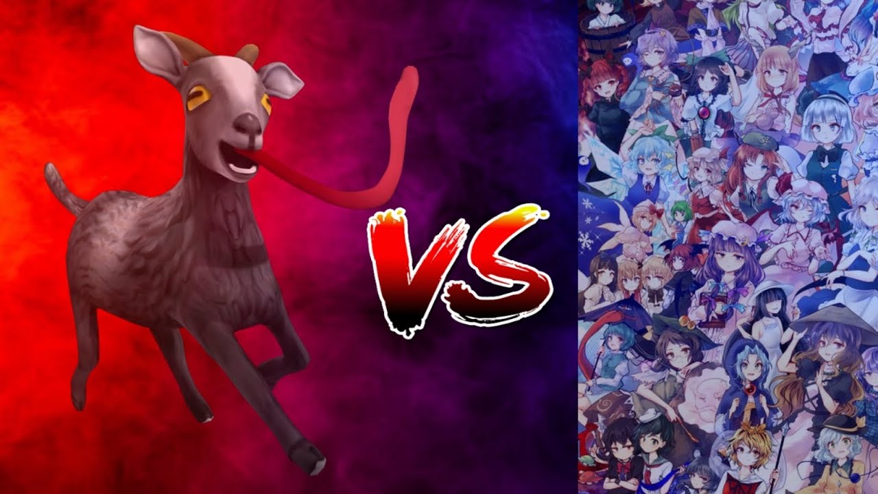 Touhou VS Pilgor from Goat Simulator - YouTube