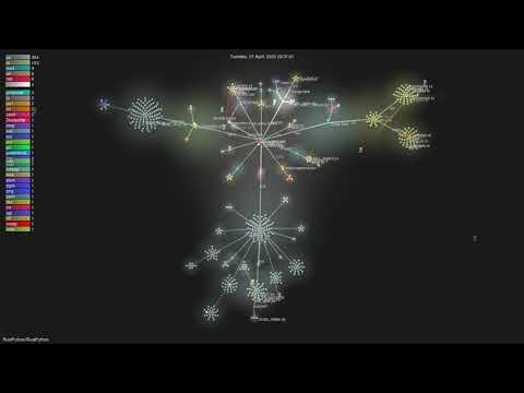 RustPython/RustPython - Grource visualisation - YouTube