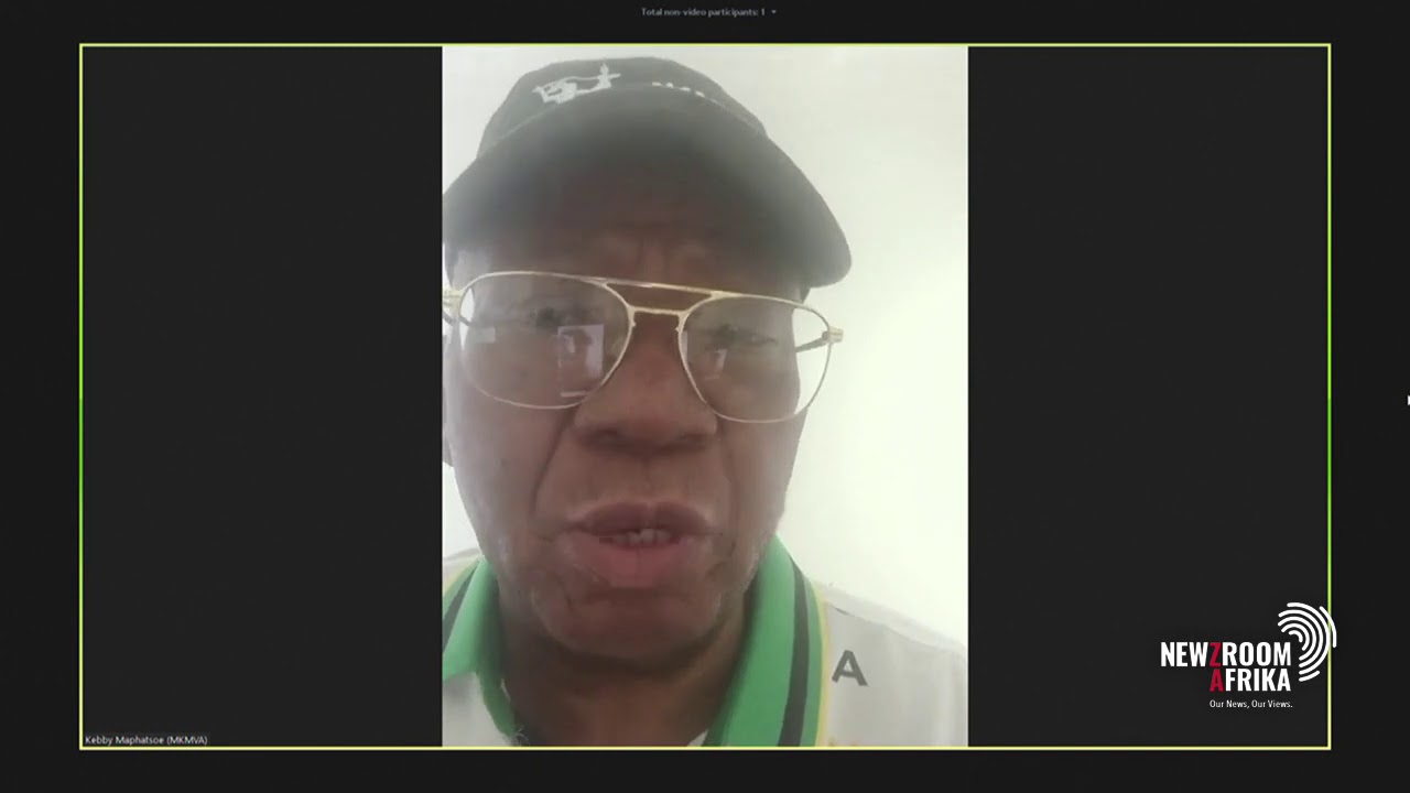 Military Veteran Kebby Maphatsoe talks about the meeting held by ...