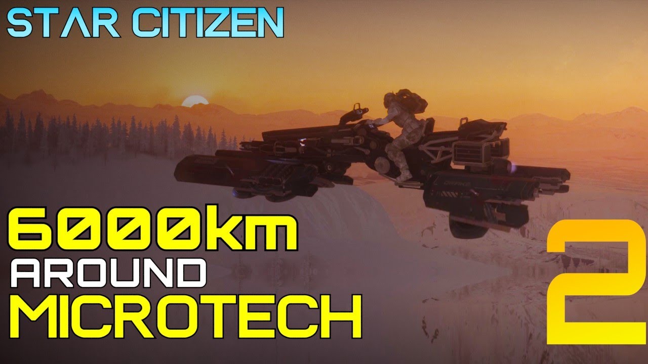 Circumnavigating Microtech - 2 - Escaping the Snow - Star Citizen 3.16 ...