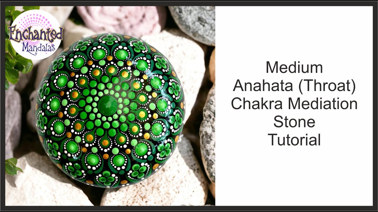 Medium Anahata Chakra Stone Tutorial (RealTime) - YouTube