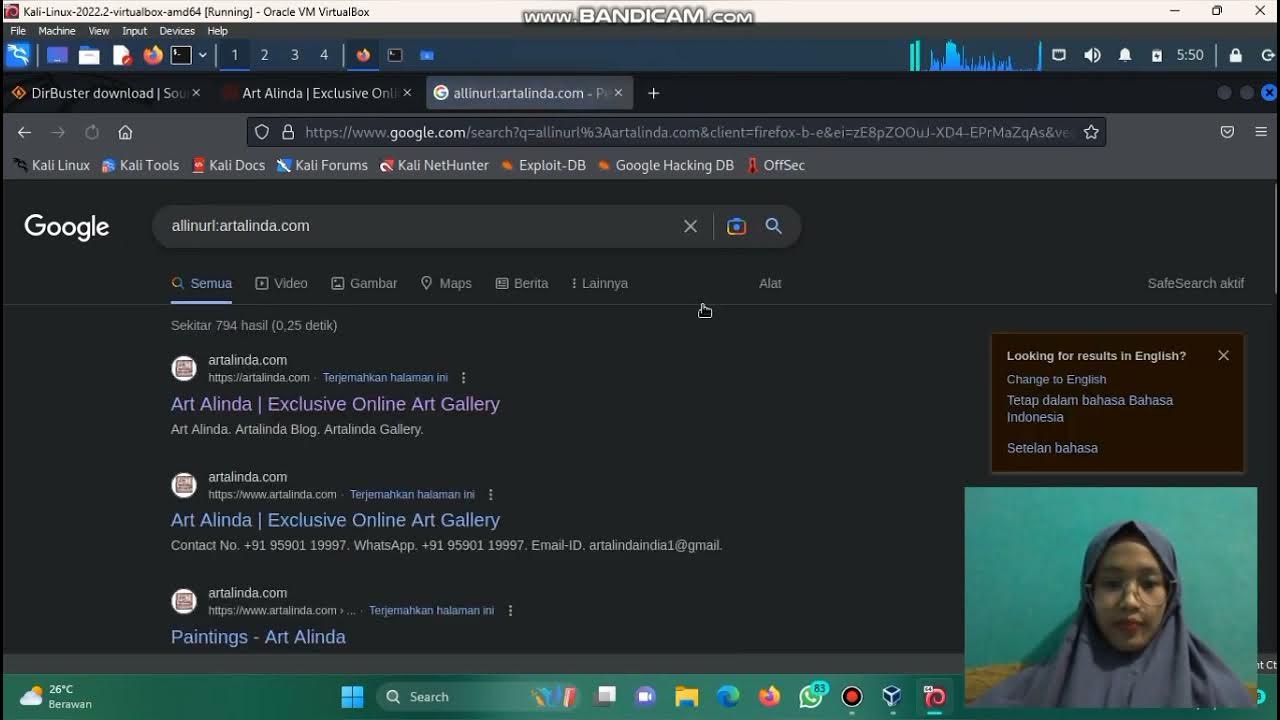 Tutorial (Nmap, Brute Force, Google Hacking/Dork, & SQL Injection) - YouTube