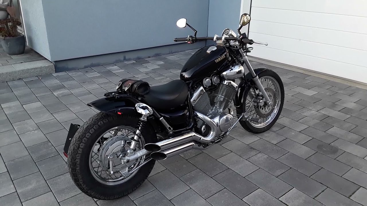 Yamaha XV 535 Virago Bobber Umbau - YouTube