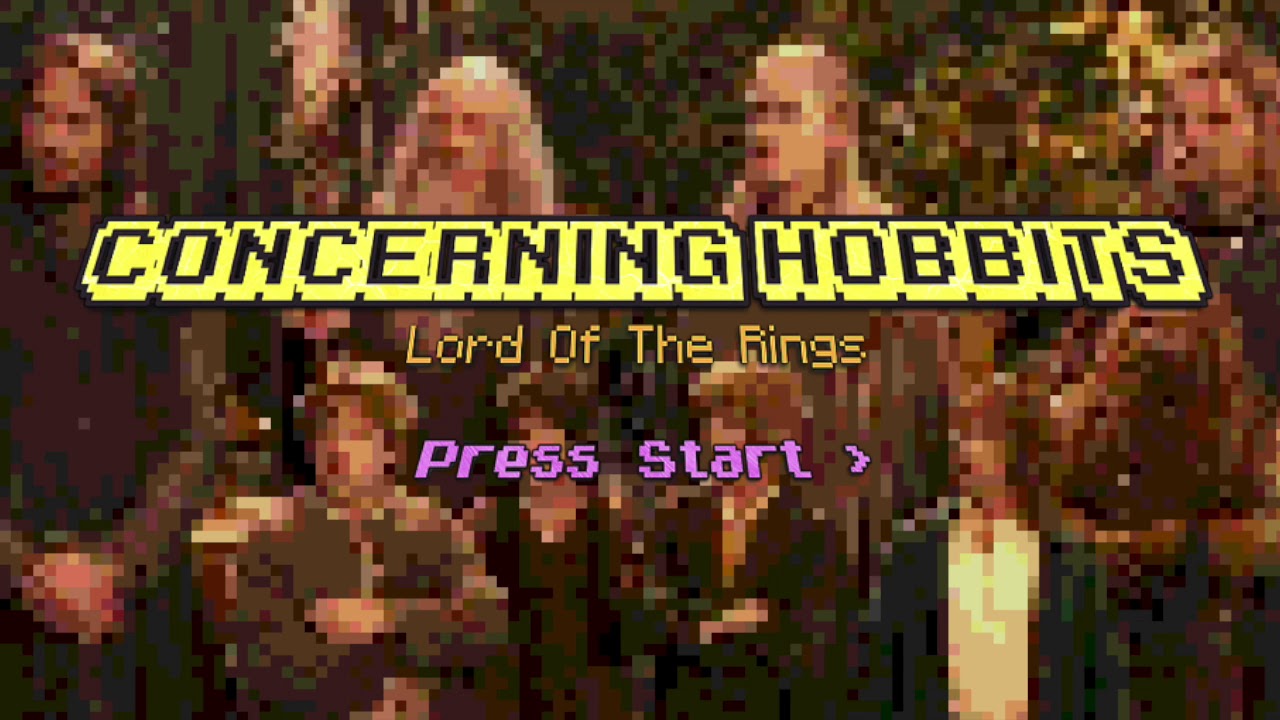 LORD OF THE RINGS - CONCERNING HOBBITS 8 BIT - YouTube