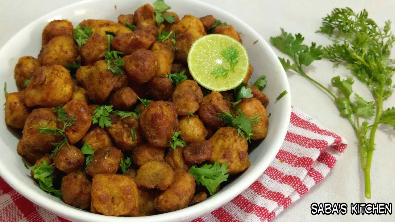 Soya Chunks Fry - Meal Maker Fry - Snacks Recipe - Ramzan Special ...