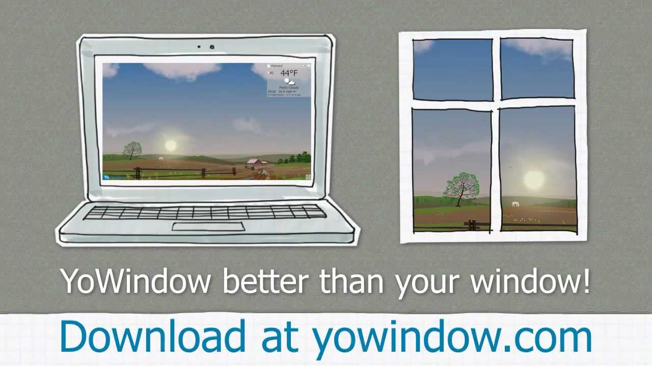 YoWindow - weather with magic... - YouTube