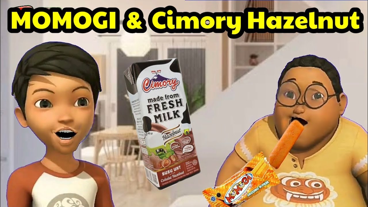 Cimory Hazelnut dan Momogi 😋 ADIT SOPO JARWO - YouTube