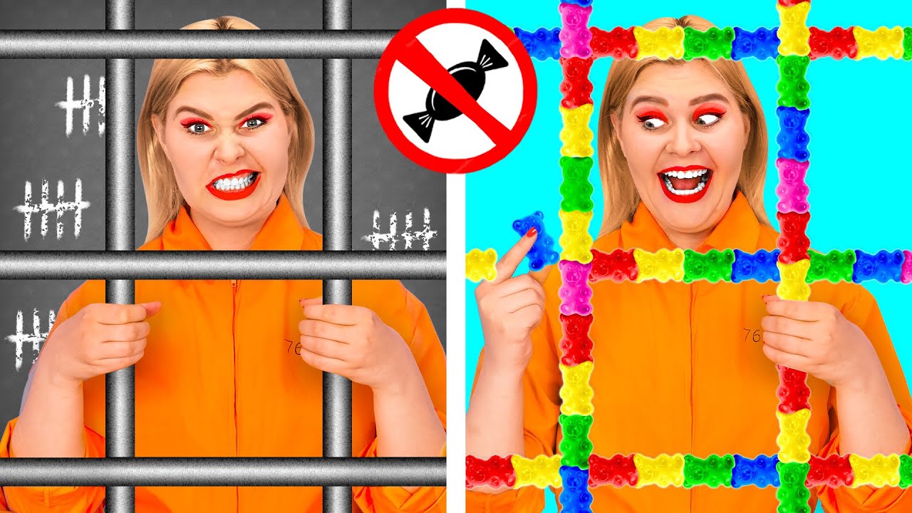 Weird Ways to Sneak Food Into Jail | Funny Moments by RaPaPa Challenge ...