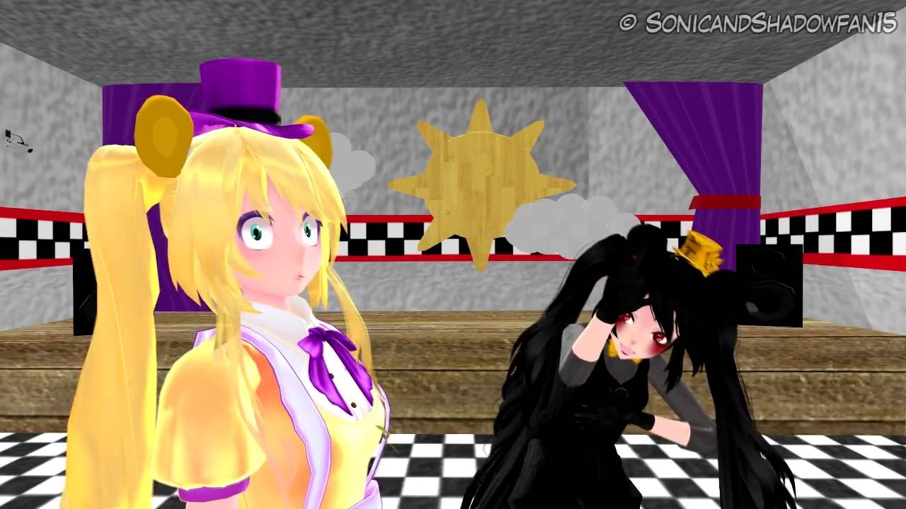 [MMD FNAF] FREDBEAR LOOK! FNAF SL! - YouTube
