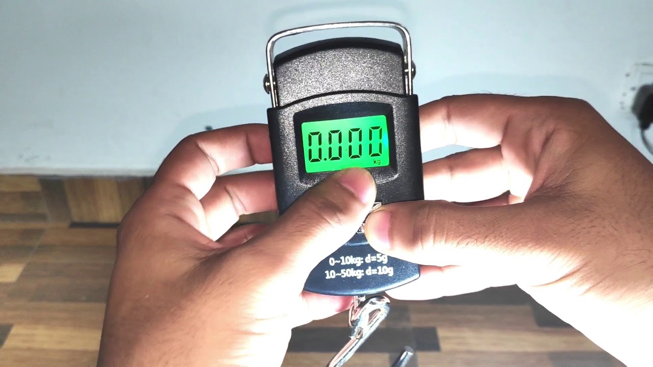 Best Portable Hook Weighing Scale Under Rs 200 (Hindi) - YouTube