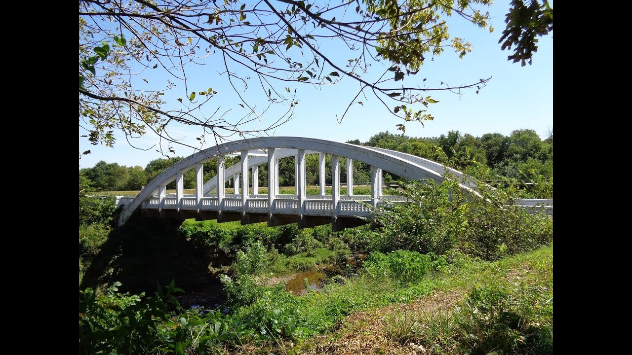 Crossing the Rainbow bridge, near Baxter Springs KS. - YouTube