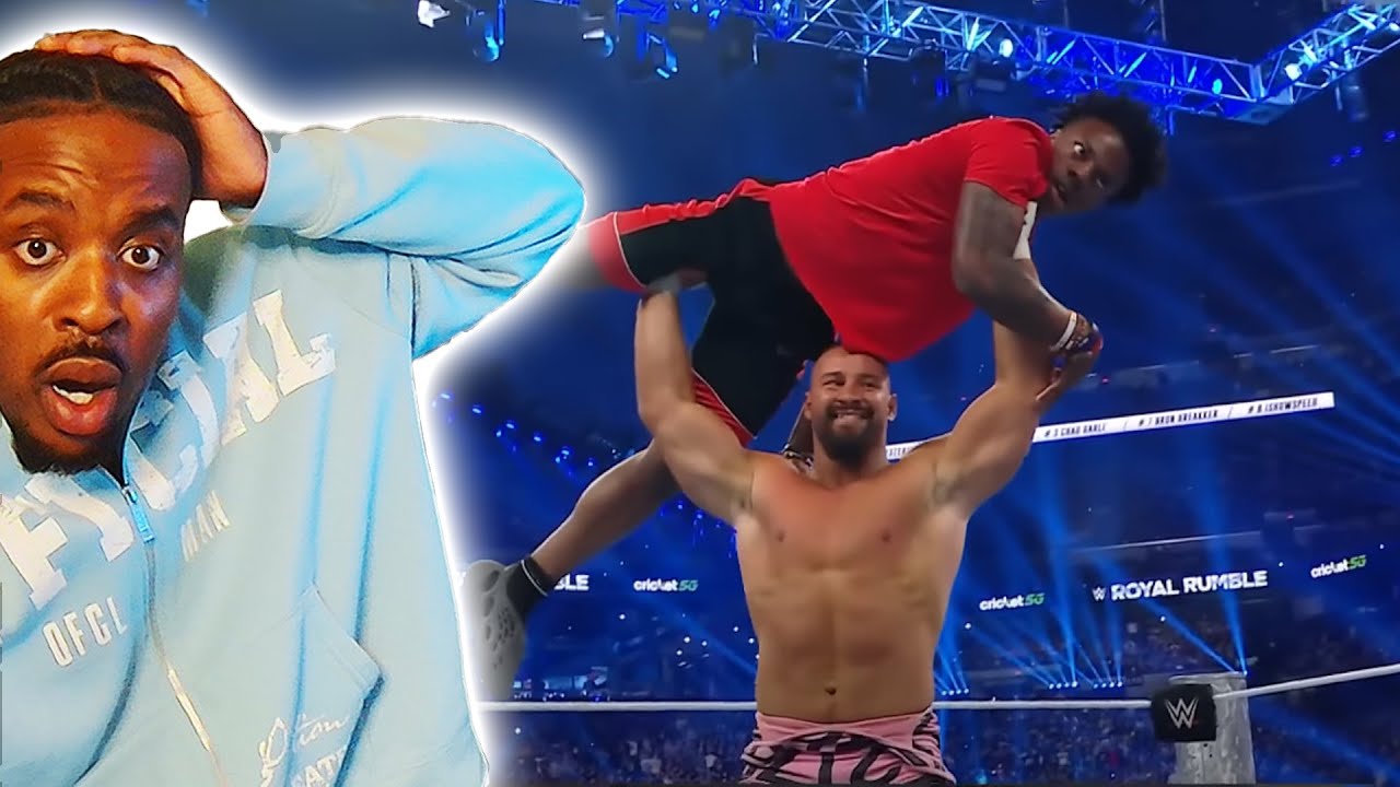 SPEED'S WWE DEBUT IS INSANE!!!! | ISHOWSPEED WWE ROYAL RUMBLE REACTION ...