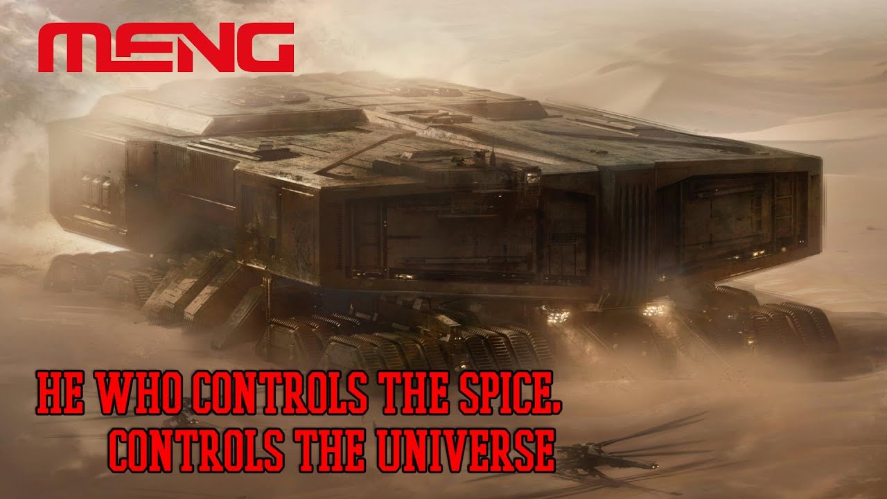 Dune Spice Harvester Scale Model by MENG | ASMR - YouTube