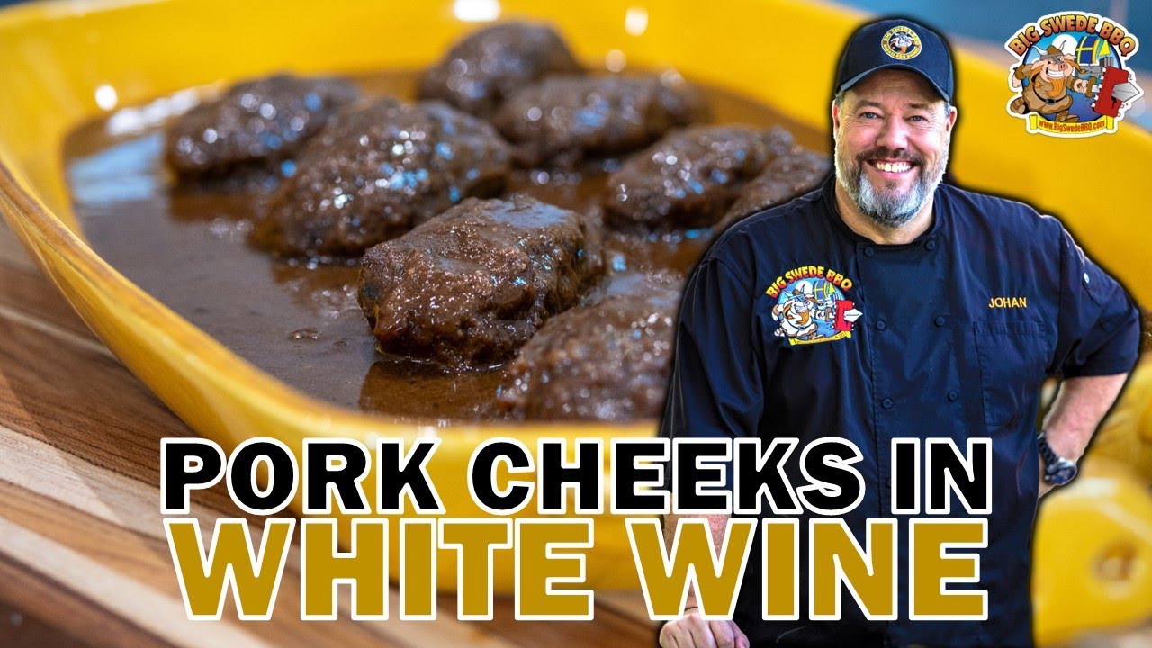 How to BEST cook Iberico Pork Cheeks | Braising them in White Wine ...