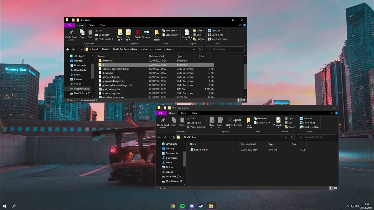 FiveM | Custom Hud Colour Tutorial - YouTube