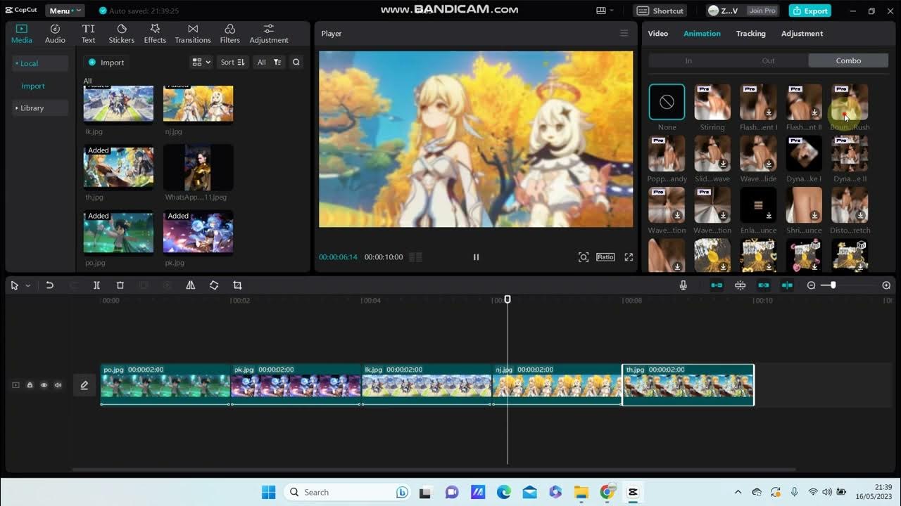 CapCut Tutorial! How You Can Add Bouncy Rush Effect to Your Video in CapCut PC Easily? - YouTube