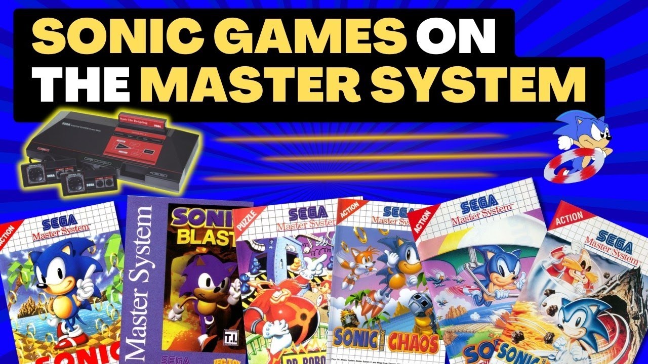 GOTTA GO FAST: Sonic Master System Games! - YouTube