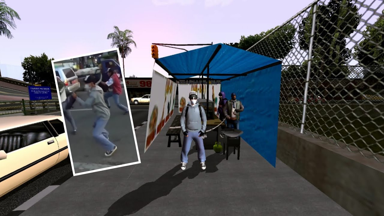 REVIEW SKIN PVT STYLE STM KECE - GTA SA ANDROID & PC - YouTube