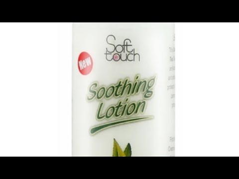 soft touch soothing lotion with tea tree oil. - YouTube