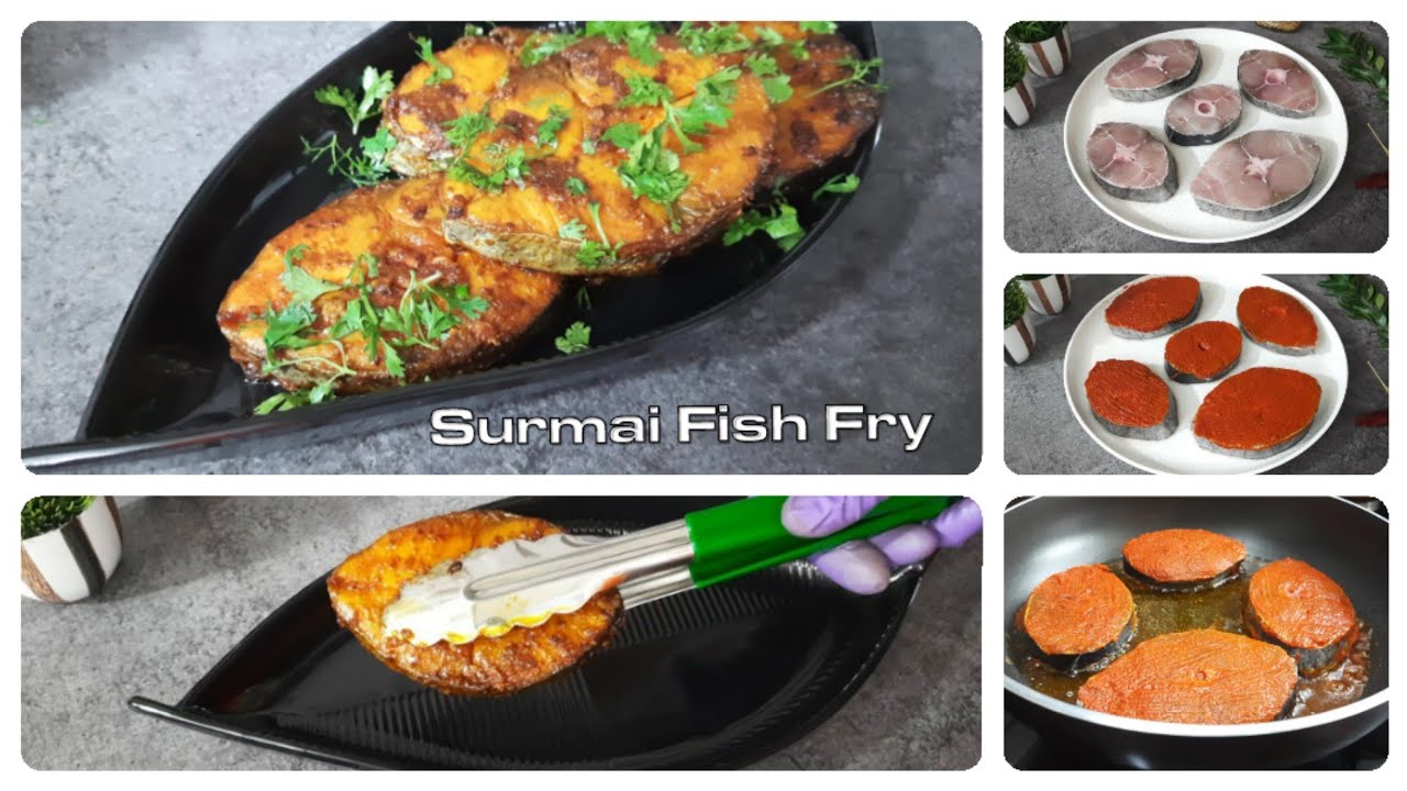 MACHCHI FRY | SURMAI FISH FRY | SURMAI KI MACHCHI 🐟 || GAZALA CAN COOK ...