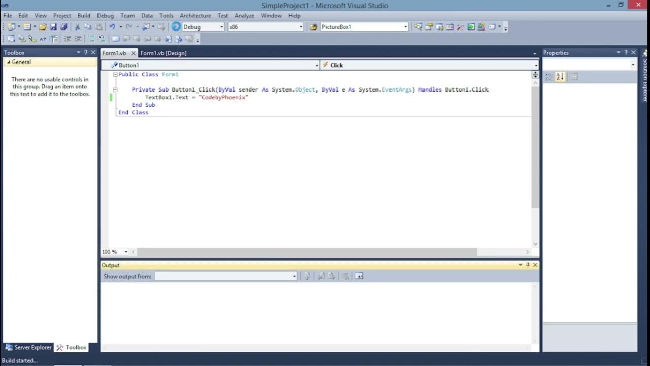 Show Text On Screen By Clicking Button In 3 Methods Vbnet