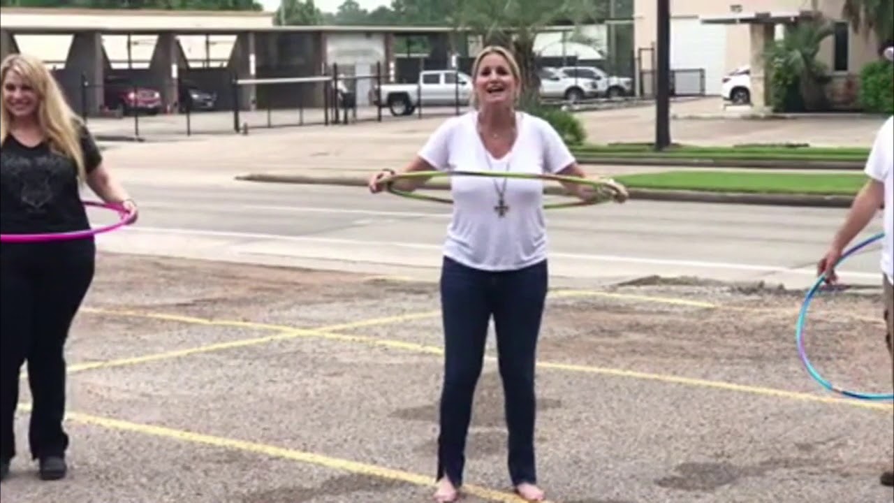 Board Hula Hoop Contest - YouTube