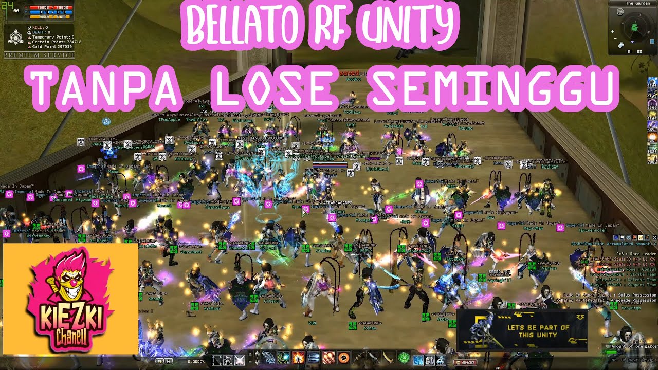 [GAME] RF UNITY - MAGE CORA SEKALI CUCUK LANGSUNG TEWAS || BELLATO TANPA LOSE SEMINGGU FULL ...