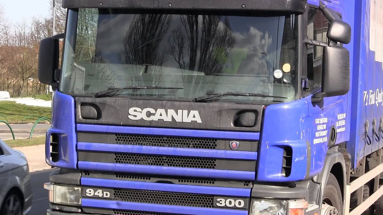 Scania 94D 300 truck - YouTube