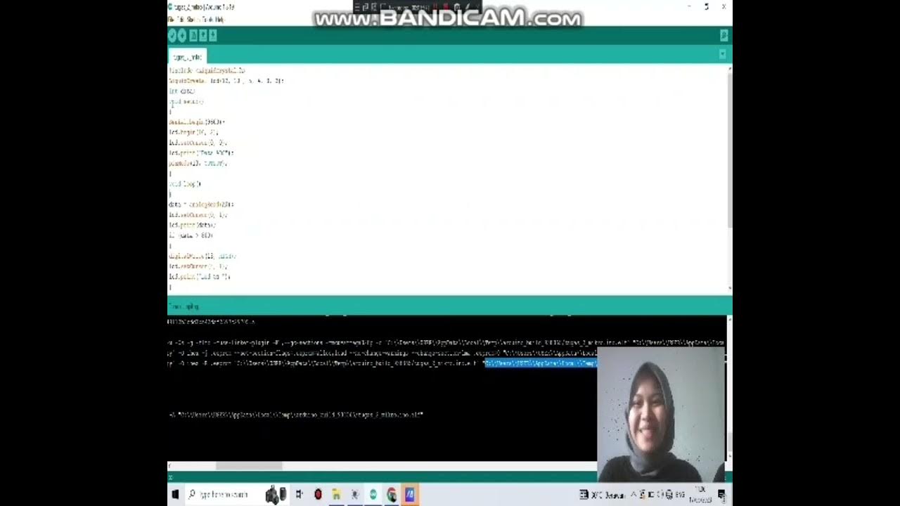 tugas mikrokontroler: adc lcd - YouTube