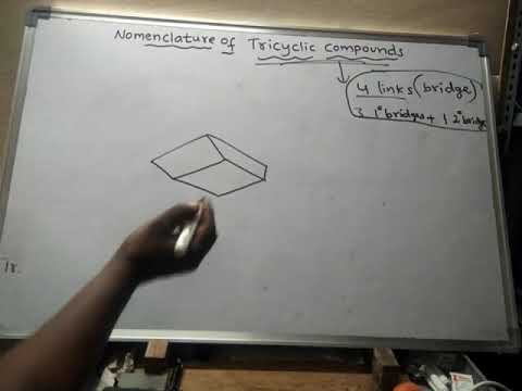 nomenclature of tricyclic compounds..A36(4) - YouTube