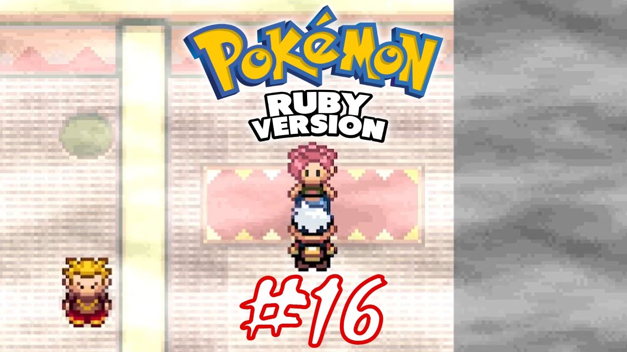 Pokemon Ruby Walkthrough Part 16 - Flannery's Fiery Gym - YouTube
