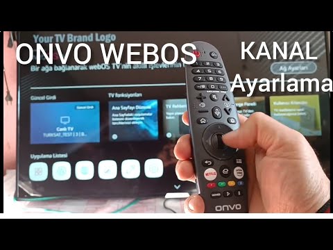 ONVO WEBOS TV KANAL AYARLAMA TAŞIMA