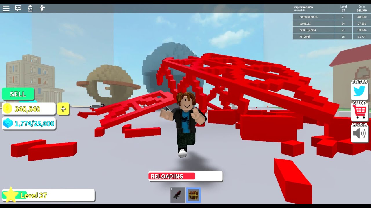 Roblox Destruction Simulator Gameplay - YouTube