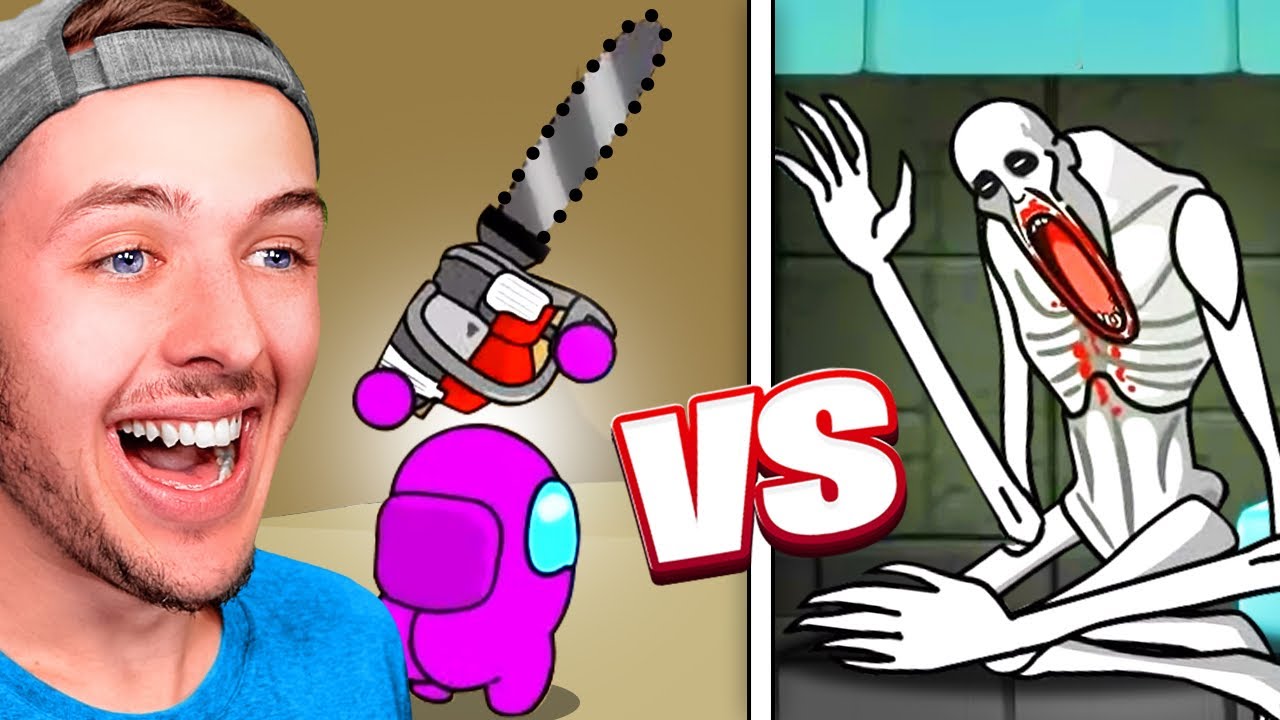 AMONG US vs EVERYTHING Animation! (TRY NOT TO LAUGH) - YouTube