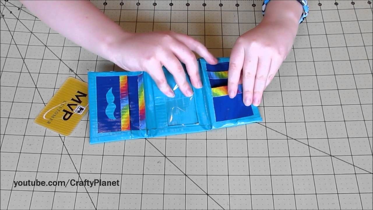 My Duct Tape ★Wallet★ Collection - Nine Wallets (Duct Tape Crafts, Duct ...