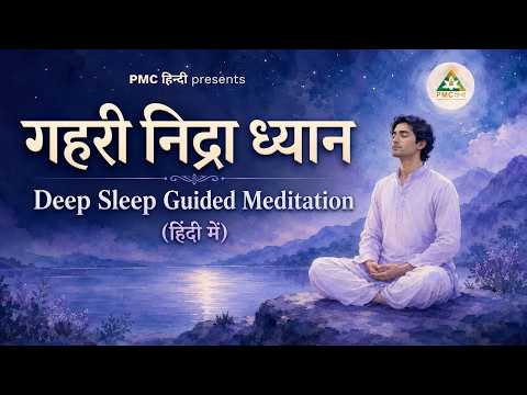 30min Deep Sleep Guided Meditation | गहरी निद्रा ध्यान | PMC Hindi