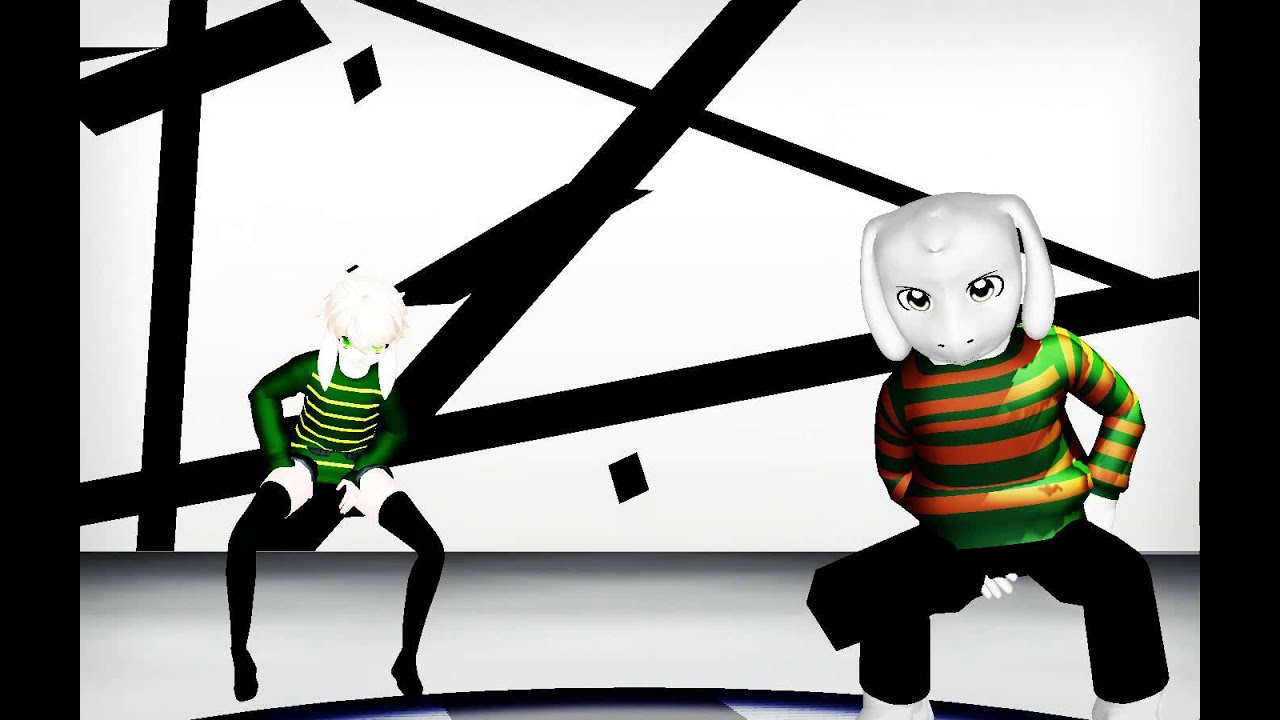 [MMD - UnderTale] - Asriel - Radioactive - YouTube