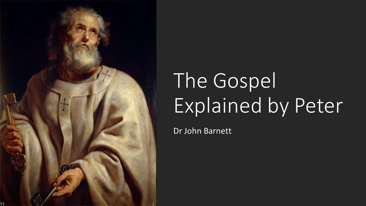 GHS-02 GOD'S TRUE SALVATION--The Gospel Explained by Peter - YouTube