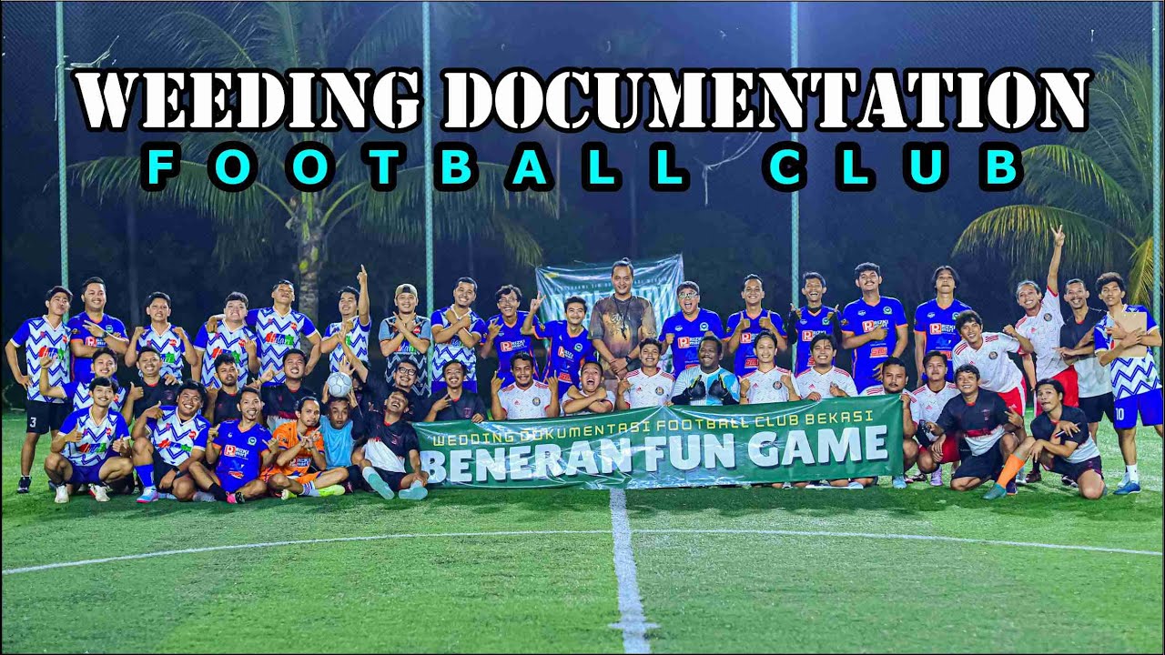 FUN GAME WEDDING DOCUMENTATION FOOTBALL CLUB - BARATA MINI SOCCER - YouTube
