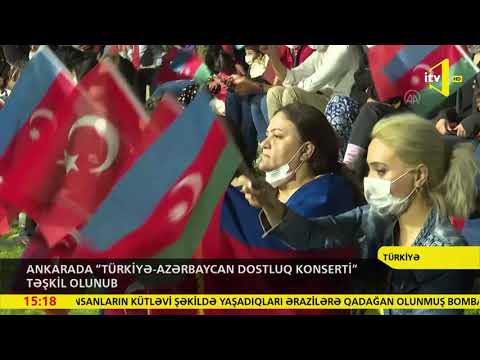 Ankarada “Türkiyə-Azərbaycan dostluq konserti” təşkil olunub