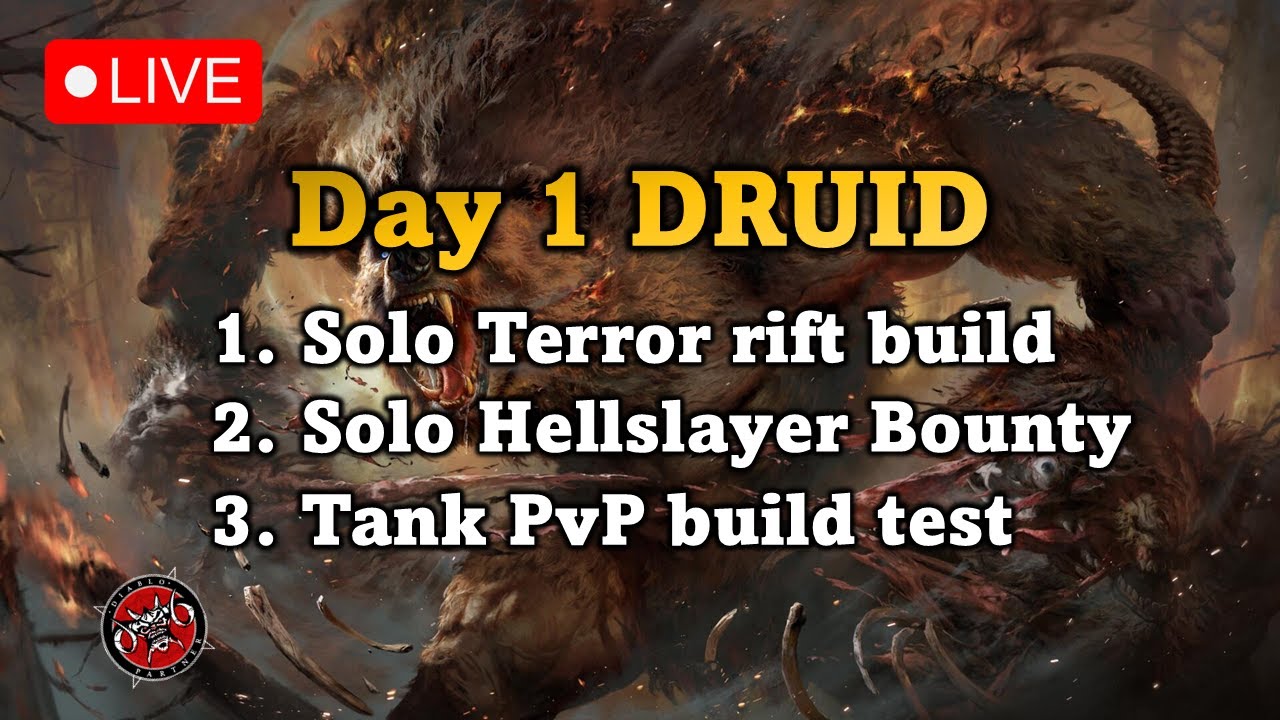 Druid Time!! Day 1 Druid PvP?? | Giveaway in 2 days!! - YouTube