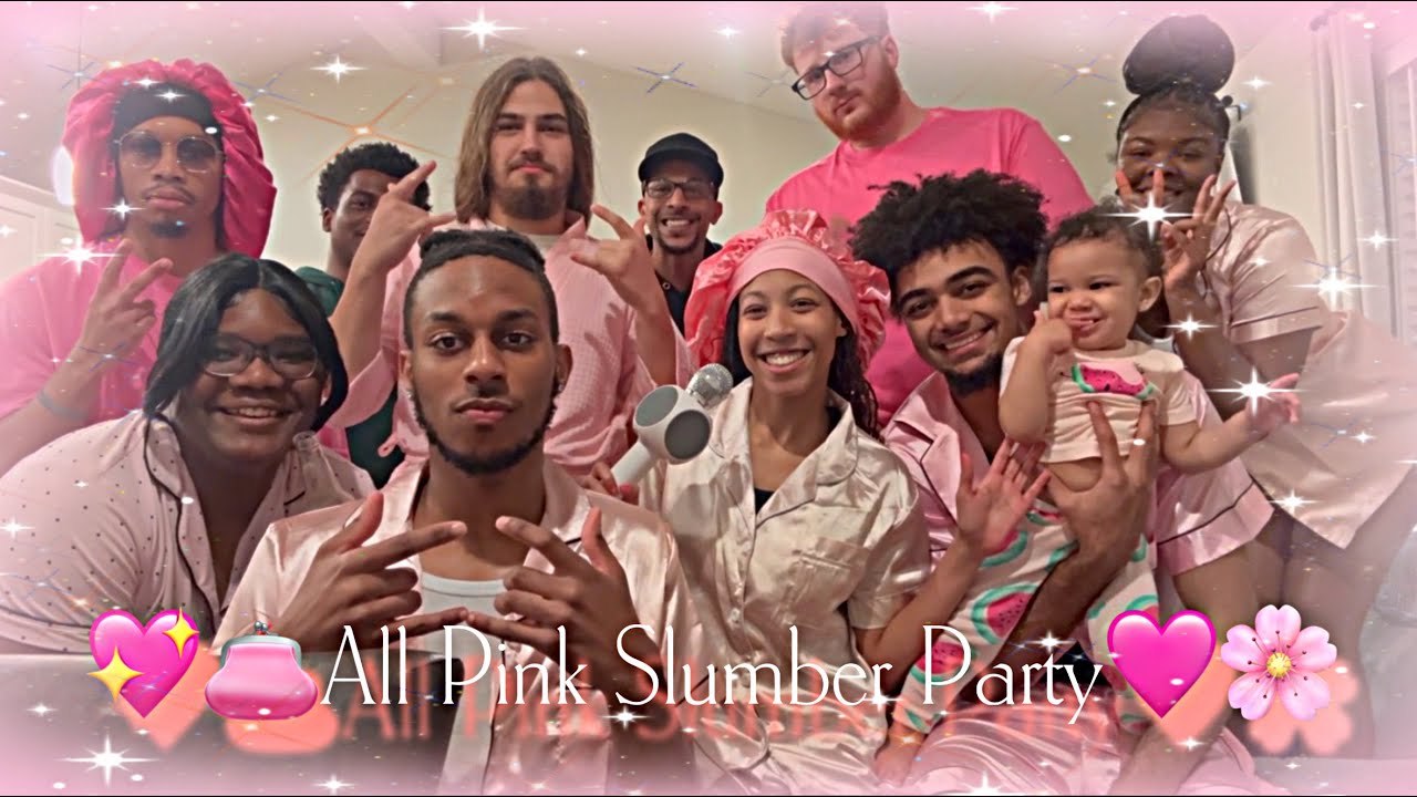 💗ALL PINK SLUMBER PARTY💗 BIRTHDAY VLOGS I day 1 - YouTube
