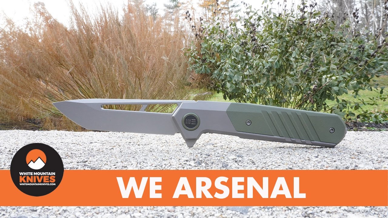 WE Arsenal Folding Knife! November 2021 Release! - YouTube