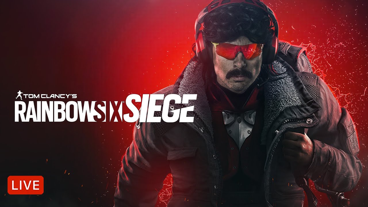 🔴LIVE - DR DISRESPECT - RAINBOW SIX - RANK IS ALMOST HERE - YouTube