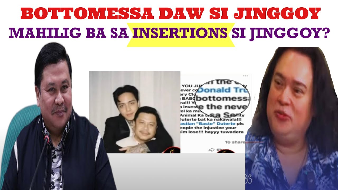 KUNG BOTTOMESSA SI JINGGOY, IBIG SABIHIN SYA ANG GIRL PART AYON KAY ...