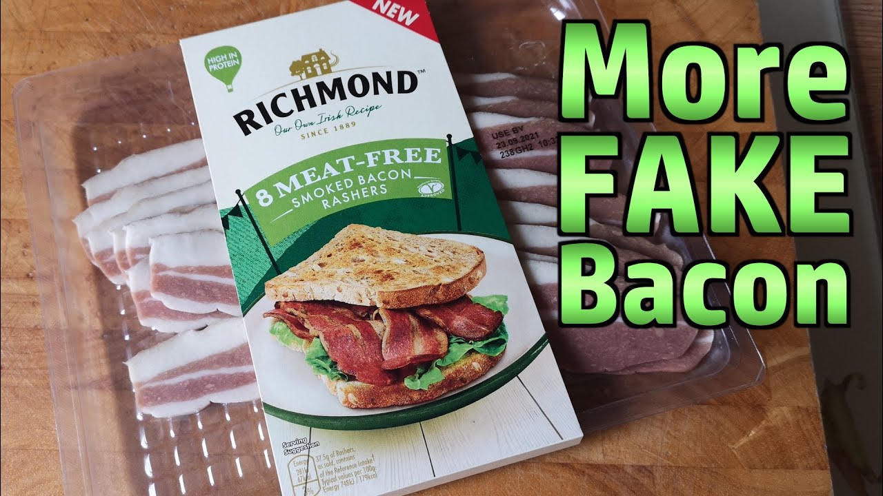 Fake Bacon Test - Richmond Meat-Free Smoked Bacon Rashers - YouTube