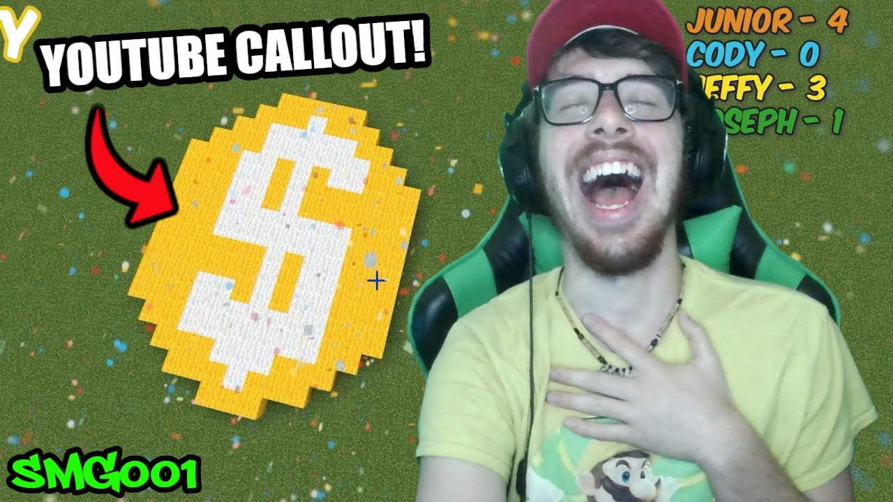 THEY CALLED OUT YOUTUBE! | SML Gaming - MINECRAFT PICTIONARY PART 2 ...