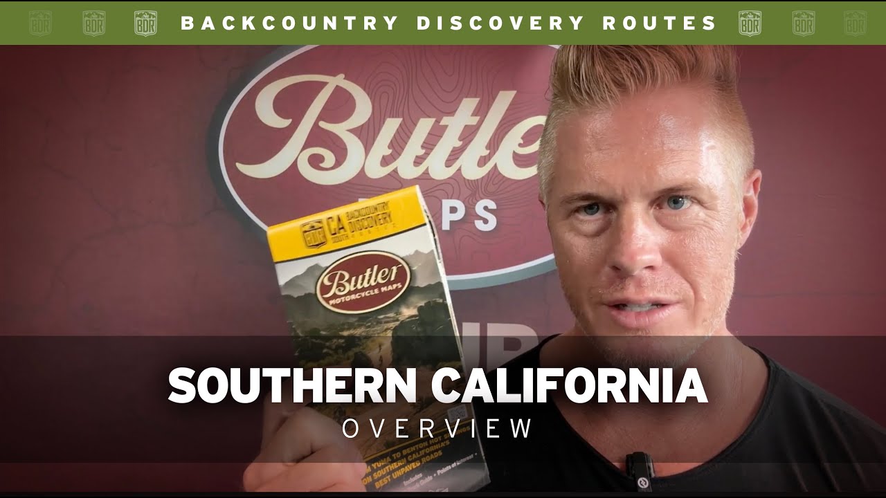 Southern California Backcountry Discovery Route Map (CABDR-South) - BDR ...